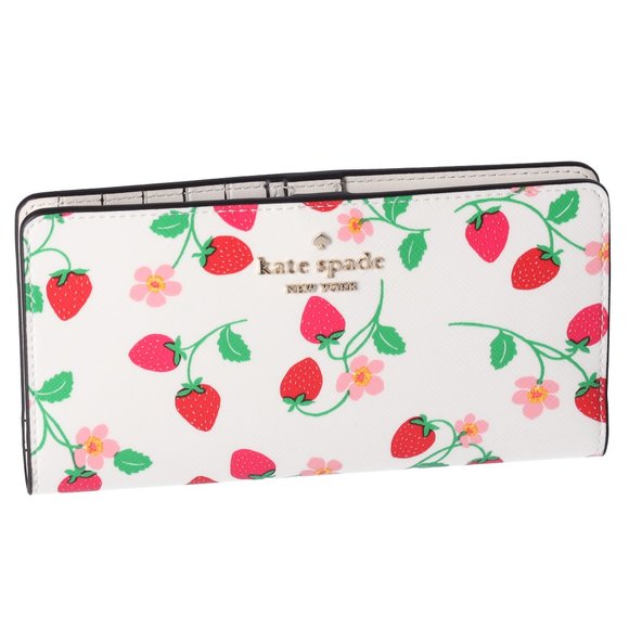 kate spade | Bags | Kate Spade Madison Strawberry Vine Large Slim ...